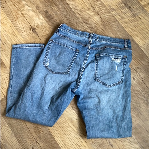 eunina | Jeans | Eunia Distressed Jeans | Poshmark
